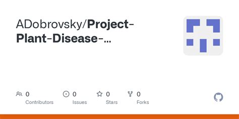 Github Adobrovsky Project Plant Disease Classification