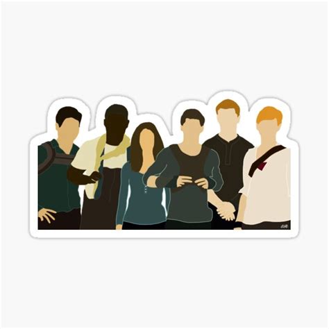 Maze Runner Stickers Redbubble