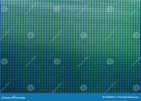 Closeup LED Lights Bulb Diode From Computer Monitor Screen Stock Image Image Of Lights