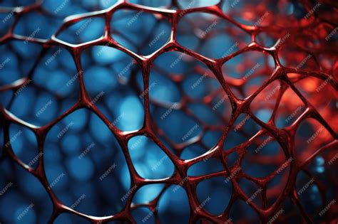 Premium Photo Abstractions Inspired By The Microscopic Realm Where Lines And Shapes Create A