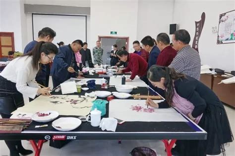 银川市总工会开展为银川市民大厅赠送书画艺术作品活动