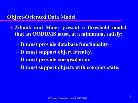 Chapter 26 Objectoriented Dbmss Concepts And Design Transparencies