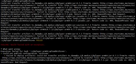 Nexus Latest Snapshot And Badrequest