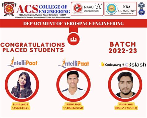 Acs College Of Engineering On Linkedin Ase Acsce