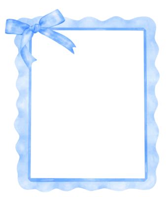 Blue Border PNGs For Free Download