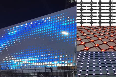 Transparent Flexible LED Mesh Screen Vs Traditional LED Display