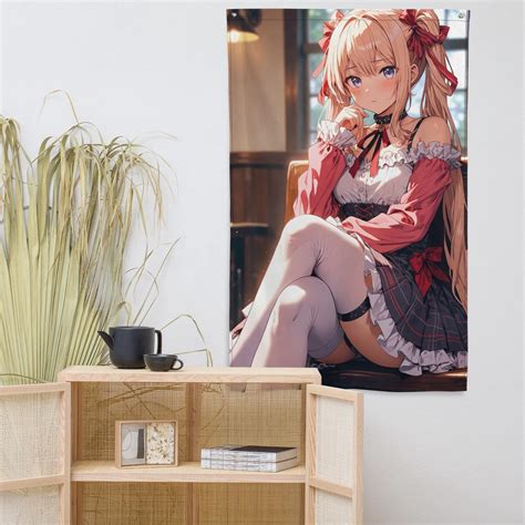 Quiet Anime Girl Poster Wall Art Decor Print Etsy