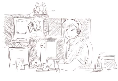 Working As A Phone Sex Operator For Monster Girls Intro Touch Fluffy Tail