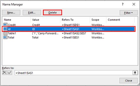 How To Remove Defined Names In Excel Spreadcheaters