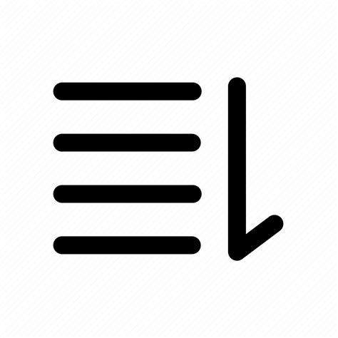 Sorting Icon Download On Iconfinder On Iconfinder