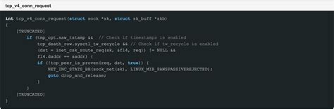 Troubleshooting A Connection Timeout Issue With Tcptwrecycle Enabled