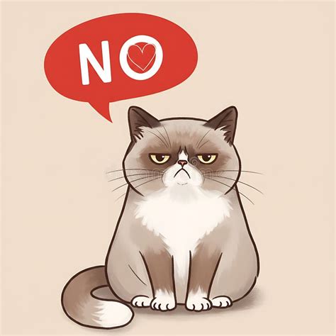 Grumpy Cat Meme Cartoon