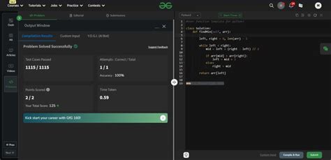 mahithaa ranyal on linkedin gfg160 gfg160 geekstreak2024 python dsa consistency