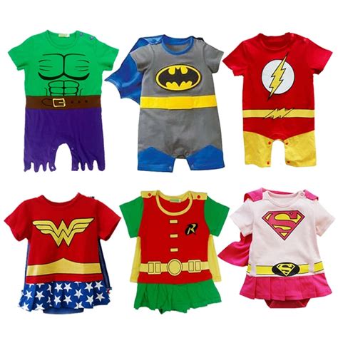 Bebé Trajes De Superhéroes Tollder Infantil Niños Niñas Mamelucos Traje