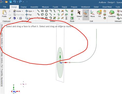 How To Cut Extrude Ansys Spaceclaim Permall
