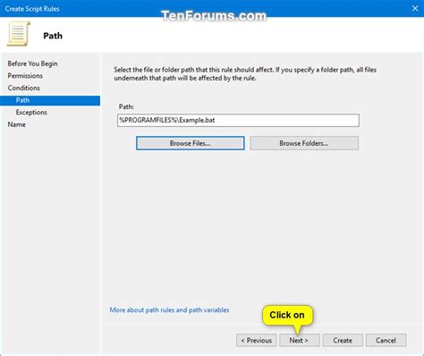 Use Applocker To Allow Or Block Script Files In Windows 10 Tutorials