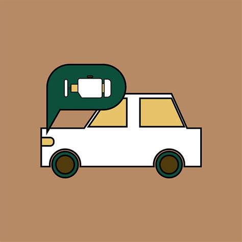 플랫 아이콘 디자인 컬렉션 자동차와 엔진 벡터 Eps Ai Uidownload