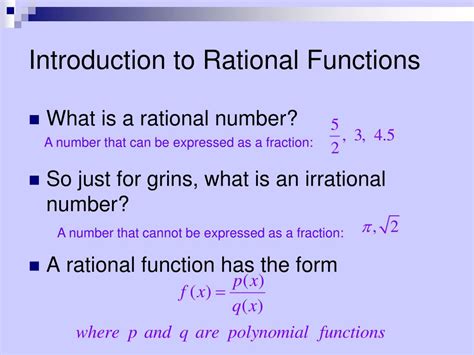 PPT Rational Functions And Their Graphs PowerPoint Presentation Free Download ID 5809558