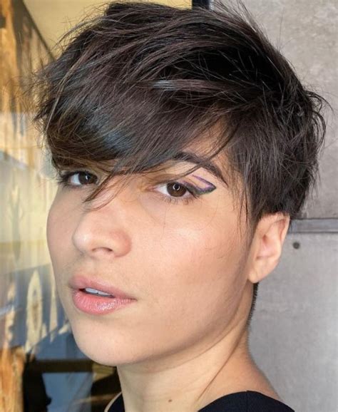 Pixie Cut Round Face Thick Hair