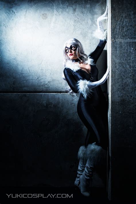 Хайрез Orig08 Marvel Cosplay Косплей Black Cat Черная