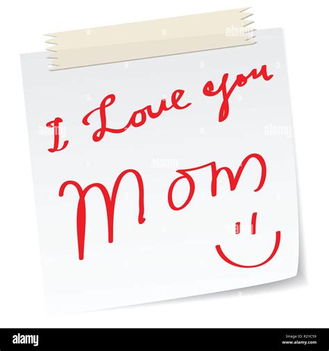 Mother Notes Cut Out Stock Images And Pictures Alamy