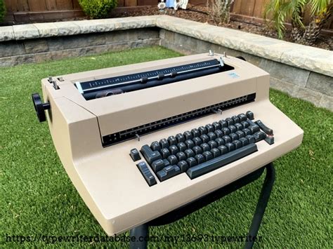 IBM Correcting Selectric II On The Typewriter Database