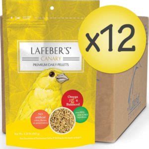 Case Of 12 Canary Pellets 125 Lb 567 G Lafeber Co