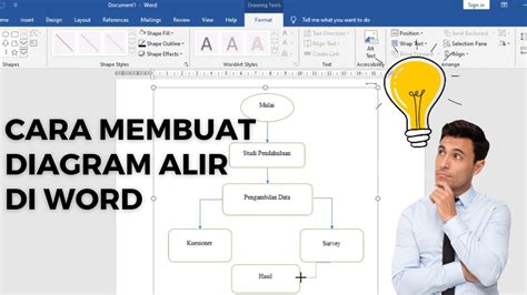 Cara Membuat Flowchart Di Word Buat Diagram Alir Dengan Smartart Bilarasa