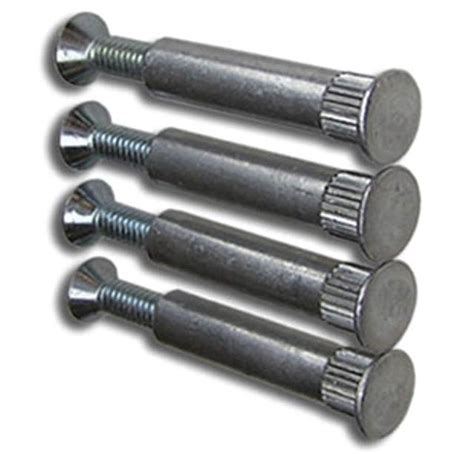 sex bolt for push bar mounting to 1 3 4 thick doors 18 sn 4 pack