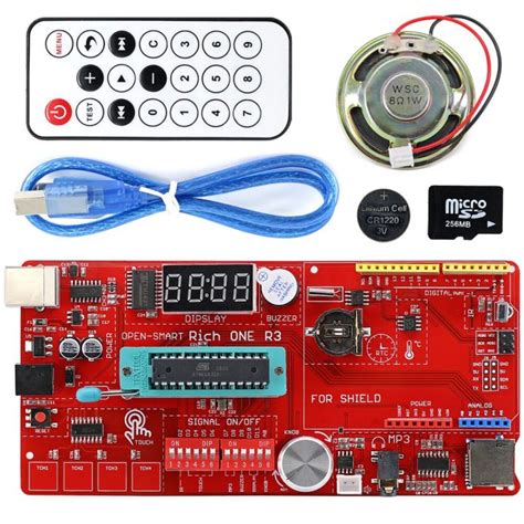 OPEN SMART Rich Multifunction Atmega328P Board Kit For Arduino UNO R3