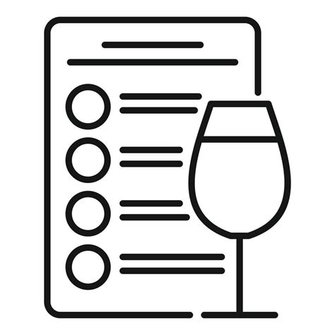 Drink Menu Restaurant Icon Outline Vector Food Dish 15160896 Vector Art At Vecteezy