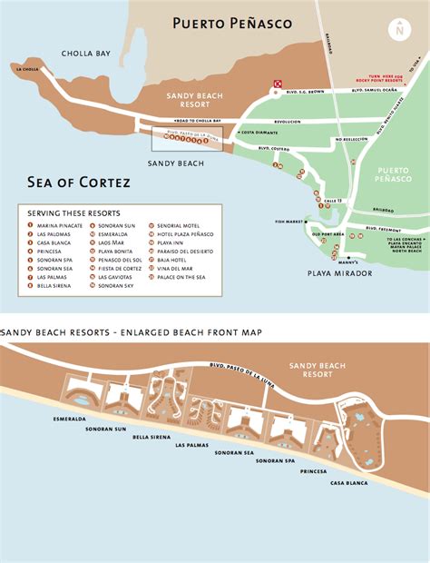 From Az To Rocky Point Map