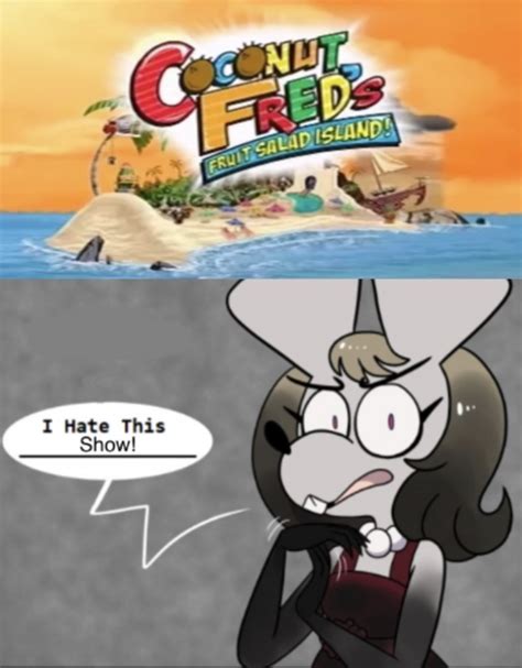 Ashlynn Hates Coconut Freds Fruit Salad Island By Paramountfan2002 On Deviantart