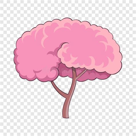 Sakura Tree Icon Cartoon Style Stock Vector Illustration Of Blossoming Decoration 149192633