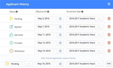 Coming Soon Updated Status Management Interface Openapply