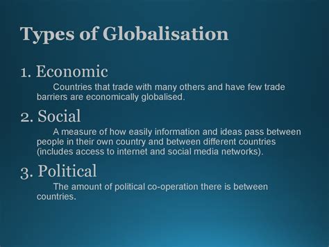 Globalisation Online Presentation