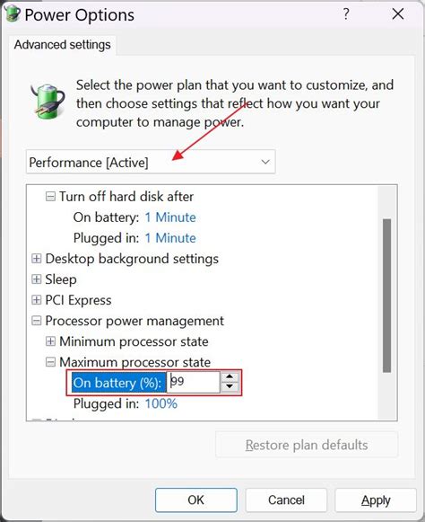How To Disable CPU Turbo Boost With A Power Plan In Windows
