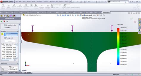 Tutorial 2d Simplification Static Analysis In Solidworks Grabcad