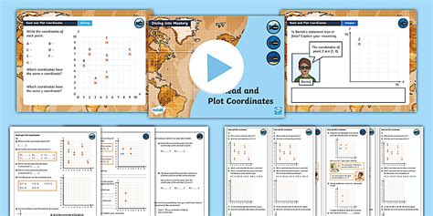 👉 Y5 Dim Step 1 Read And Plot Coordinates Teaching Pack
