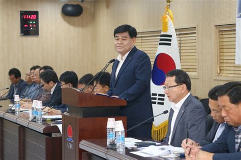 심규언 동해시장 동해·삼척 통합 필요 동해비전 2040발표