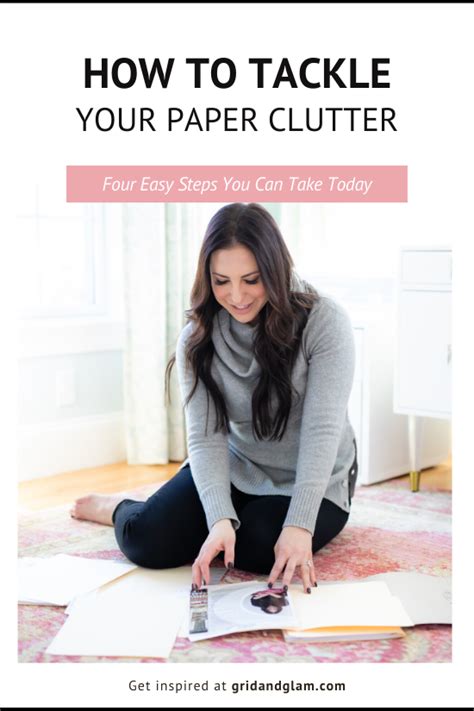 How To Tackle Your Paper Clutter Easy Tips