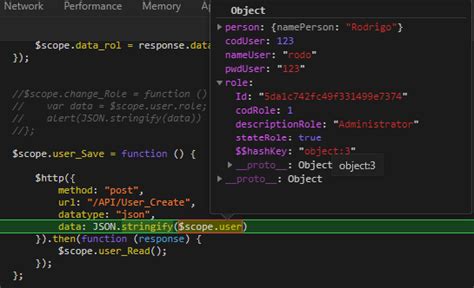 Send A Collection Of Documents From The Viewcontroller Angularjs To