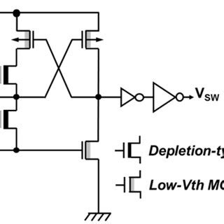 Circuit Diagram Of Low Vth Voltage Detector Download Scientific Diagram
