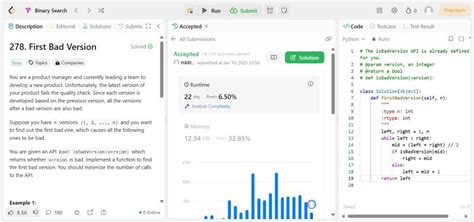Harini A On Linkedin Python Leetcode Binarysearch 100dayschallenge