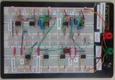 Electronic Implementation Of The Masking System Download Scientific Diagram