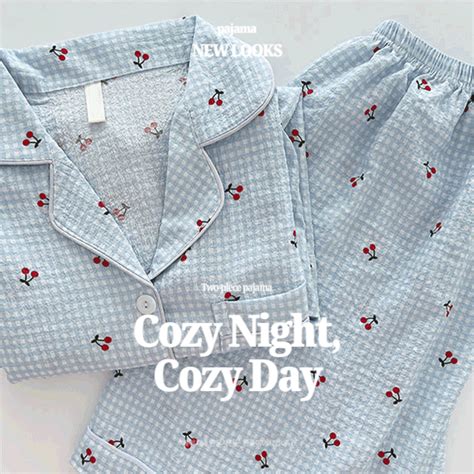 [러블리 데일리잠옷] 귀욤 반팔 미미체리 파자마세트 에이블리