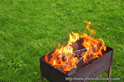 Brazier Photopicture Definition At Photo Dictionary Brazier Word And Phrase Defined By Its