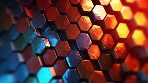 추상 육각형 배경을 렌더링하는 3d의 기하학적 다각형 3d 배경 기하학 배경 현대의 배경 이미지 Hd 3d 기하학 현대의 배경 사진 무료 다운로드 Lovepik