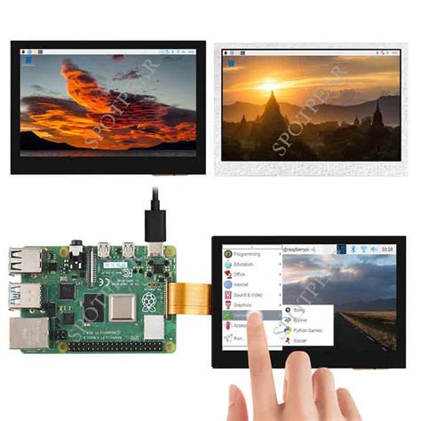 Raspberry Pi Inch DSI IPS LCD QLED Display MIPI X Optional Touchscreen No Touch