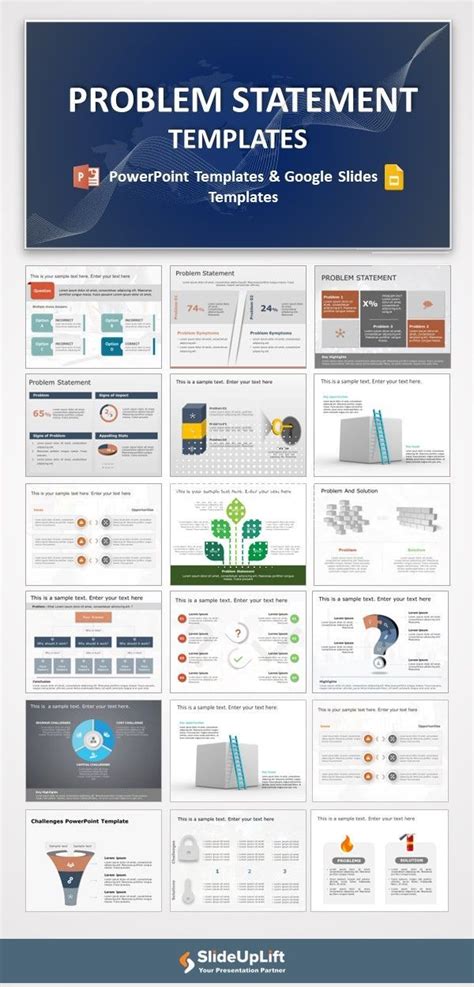 Problem Statement Templates Slideuplift Problem Statement